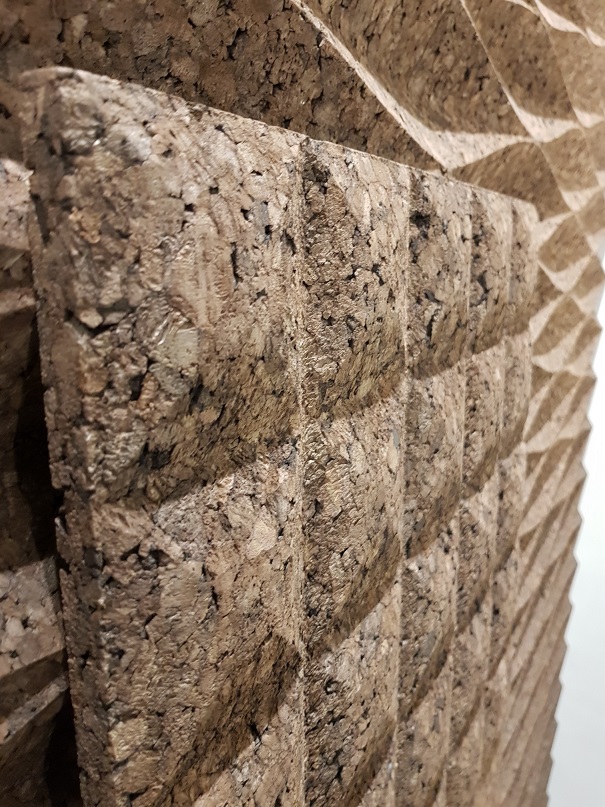 Ekspanderede kork plader - isolering Korkfacader 3D Pillow ...