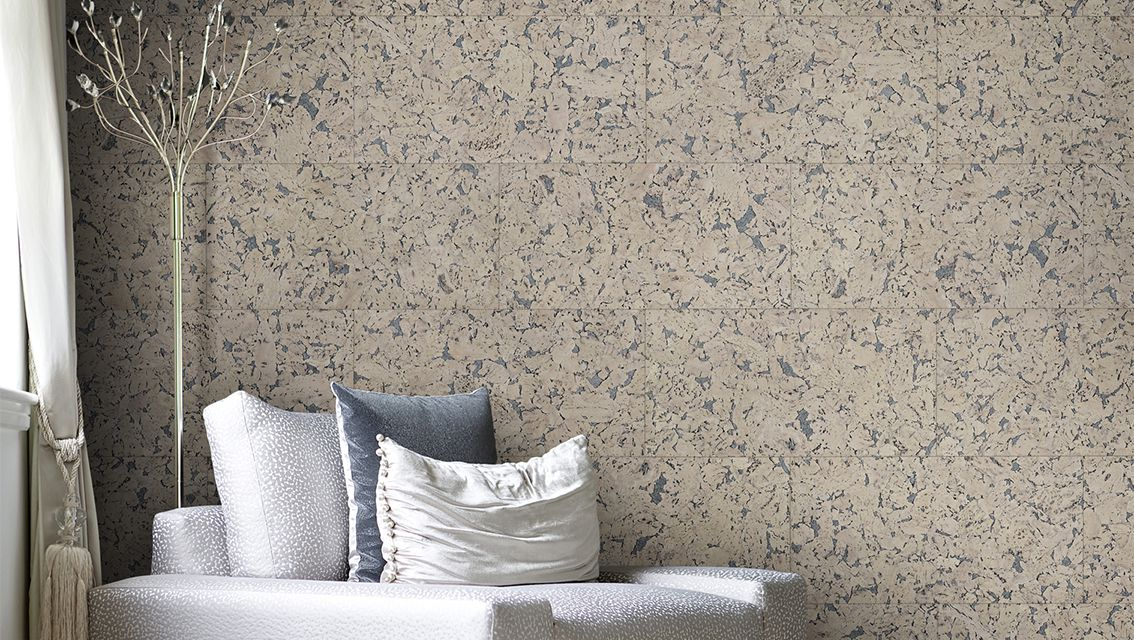 Rivestimenti decorativi in sughero da parete HAWAI PEARL 3x300x600mm ...