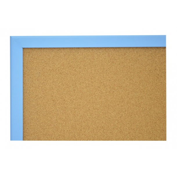 DARK PURPLE framed cork notice board 60x90cm - Coloured wood framed ...