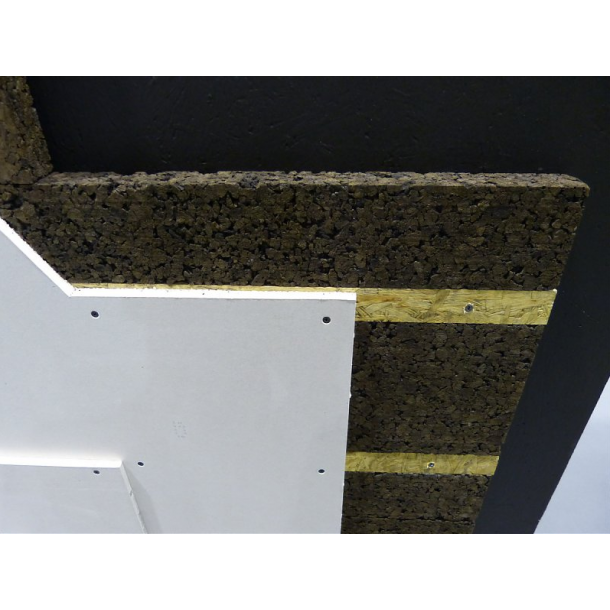 Kork termisk og lydisolering isolasjonsplater vegg Lambourde ...
